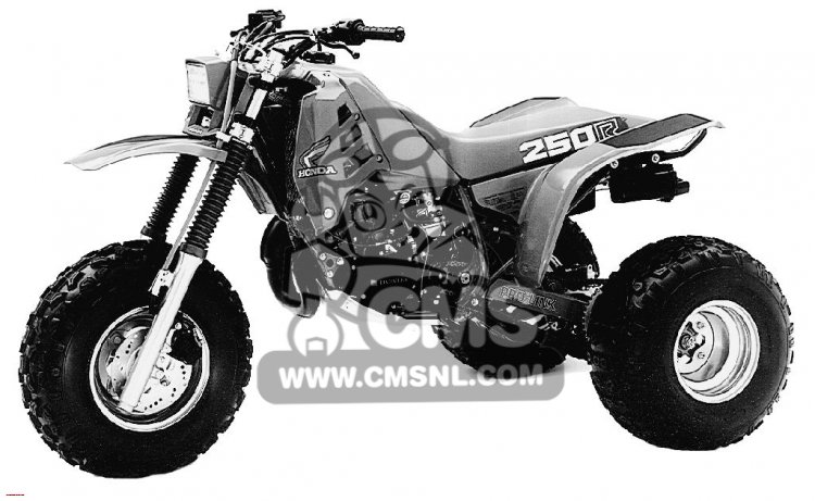 Honda ATC250R 1985 (F) USA REAR WHEEL - buy REAR WHEEL spares online