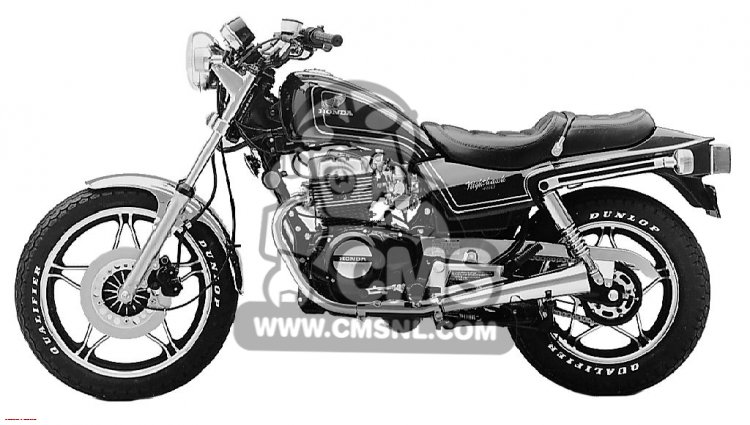 Honda CB450SC NIGHTHAWK 450 1983 (D) USA Stücklisten und Schaltpläne