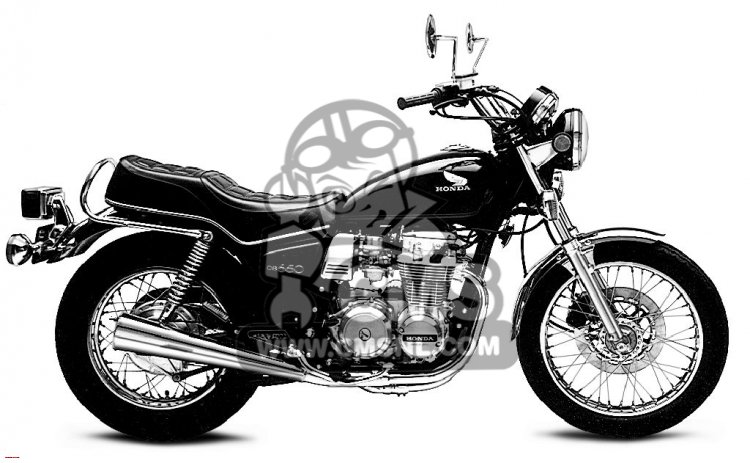 Honda CB650 1982 (C) USA parts lists and schematics