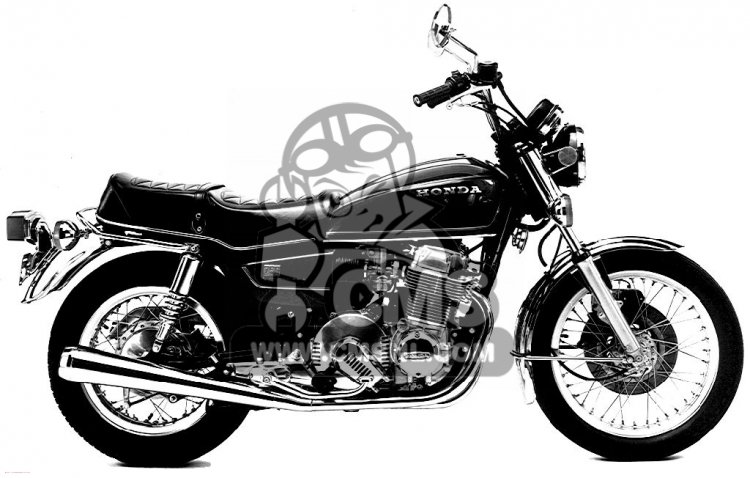 Honda CB750A 750 HONDAMATIC 1977 USA parts lists and schematics