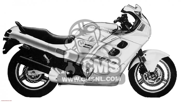 Honda CBR1000F HURRICANE1000 1987 (H) USA CALIFORNIA SIDE COVER - buy ...