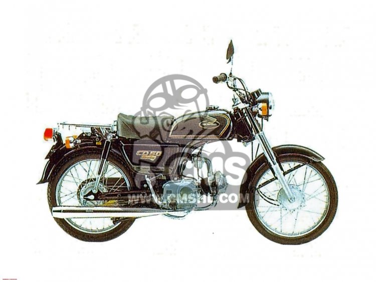 Honda CD50 1995 (S) JAPAN CD50-210 (JDM) parts lists and schematics