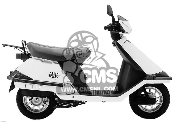 Honda CH80 ELITE 80 1998 (W) USA parts lists and schematics