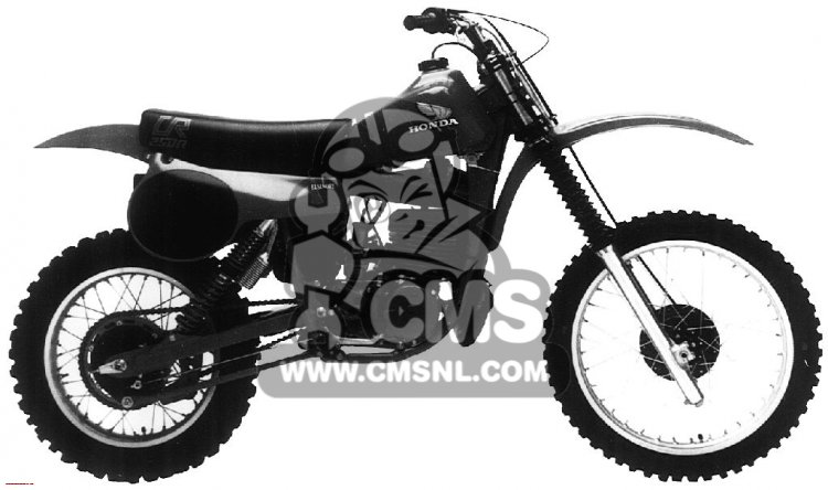Honda CR250R ELSINORE 1980 (A) USA AIR CLEANER - buy AIR CLEANER spares ...