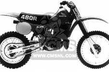 Honda CR480 parts: order spare parts online at CMSNL