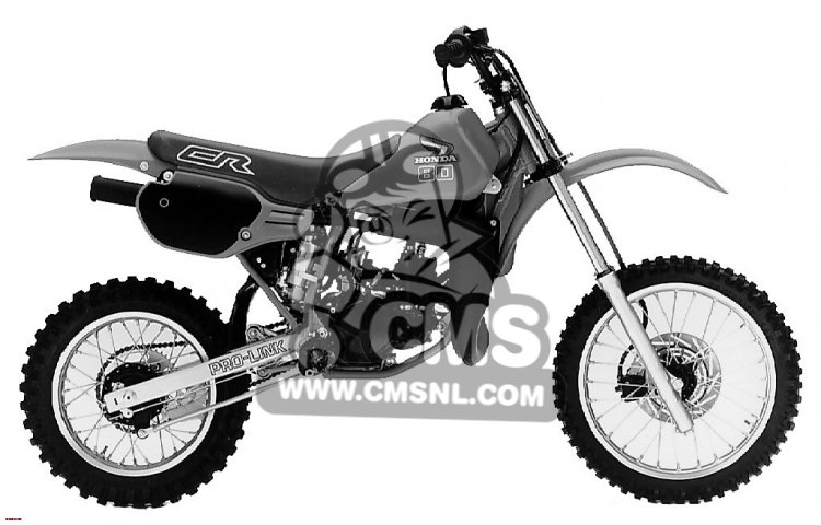 Honda CR80R 1986 (G) USA listes de pièces et schémas