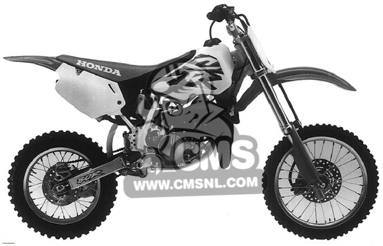 Honda Honda CR80RB EXPERT 1996 (T) USA パーツリストと回路図