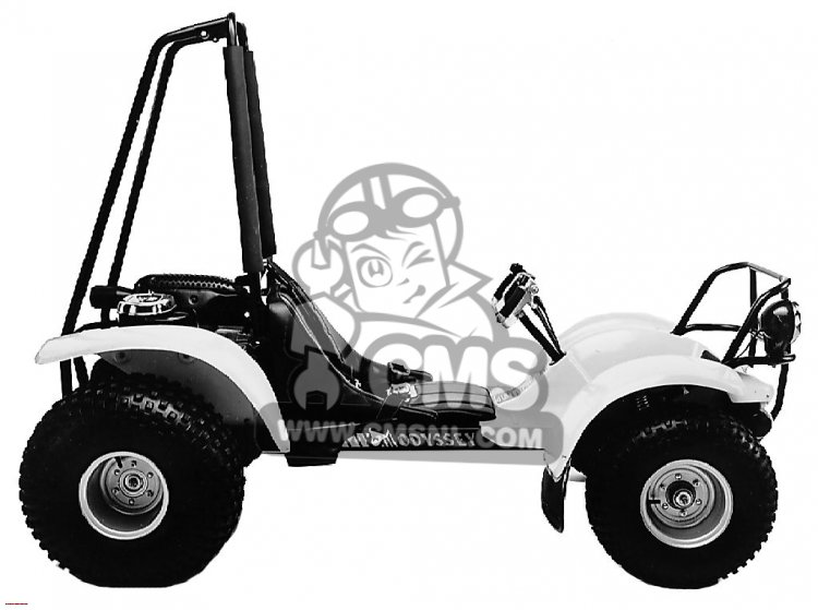 Honda FL250 ODYSSEY 1977 USA parts lists and schematics