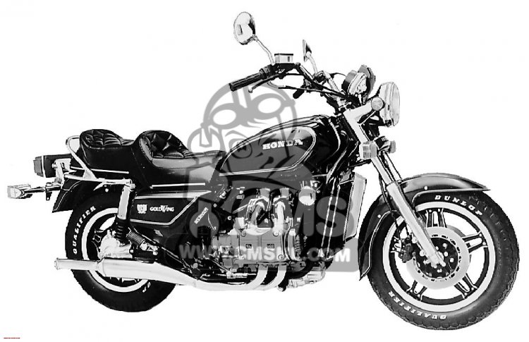 Honda GL1100 GOLDWING 1982 (C) USA SHELTER - CHART - SHELTER - CHART ...