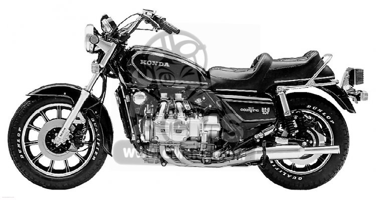 Honda GL1100 GOLDWING 1983 (D) USA Stücklisten und Schaltpläne