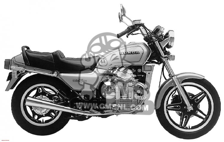 Honda GL500 SILVERWING 1981 (B) USA Stücklisten und Schaltpläne