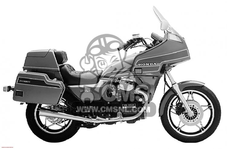 Honda GL650I SILVERWING INTERSTATE 1983 (D) USA listes de pièces et schémas
