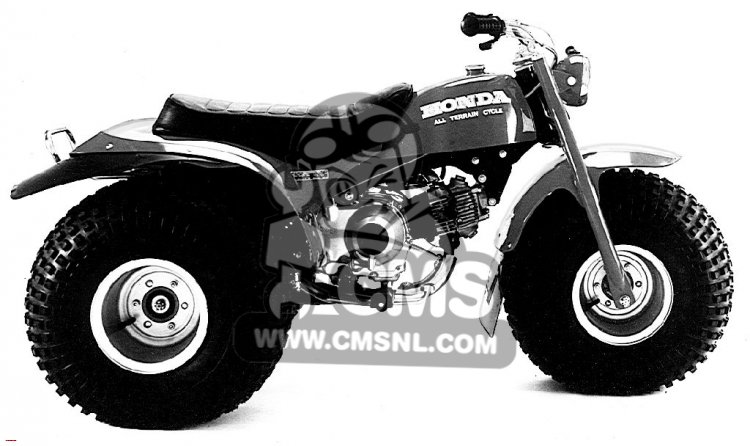 Honda ATC90 1976 USA information