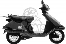 Honda CH80 ELITE 80 1994 (R) USA parts lists and schematics