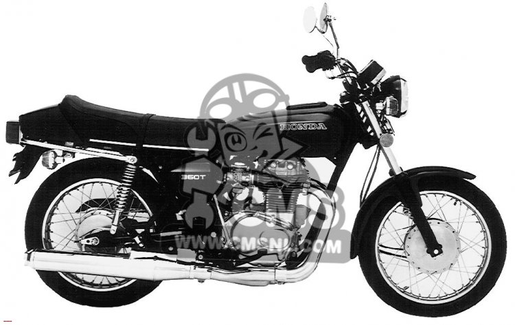 Honda CJ360T 1976 USA information