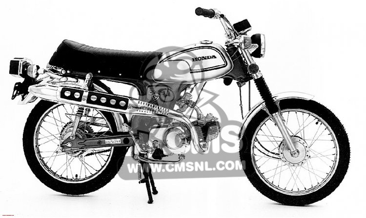 1972 Honda Cl70 Scrambler | Reviewmotors.co