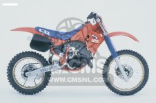 Honda CR125R 1987 (H) EUROPEAN DIRECT SALES / CMF parts lists and ...
