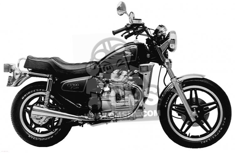 Honda CX500C CUSTOM 1981 (B) USA information