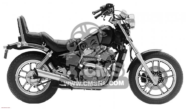 Honda VT500C SHADOW 500 1986 (G) USA CALIFORNIA information