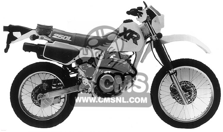 Honda XR250L 1992 (N) USA information