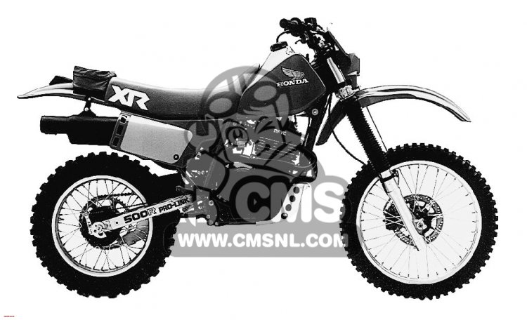 Honda XR500R 1983 (D) USA information