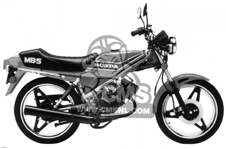 Honda MB50 MB5 1982 (C) USA parts lists and schematics