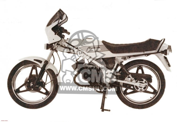 Honda MB50F MB5 1980 (A) SWITZERLAND parts lists and schematics
