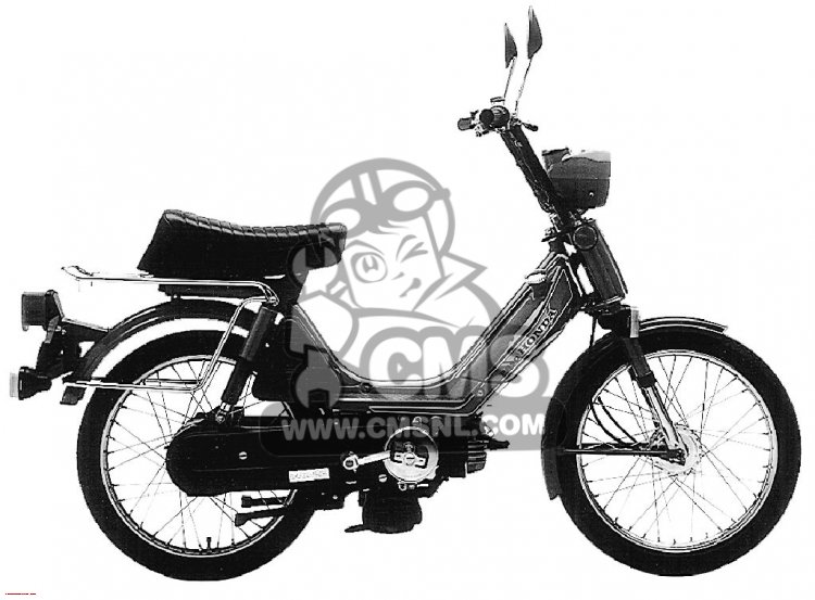 Honda PA50II HOBBIT 1982 (C) USA / 30MPH TURN SIGNAL / HORN - TURN ...