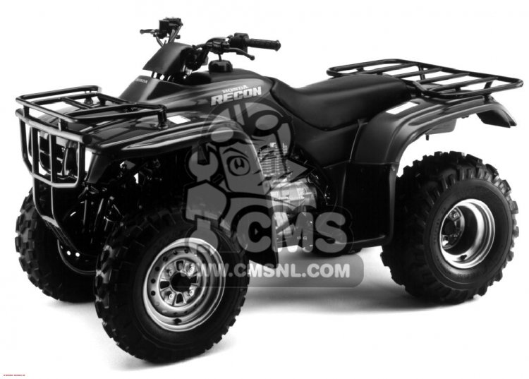 Honda TRX250 FOURTRAX RECON 1998 (W) USA parts lists and schematics