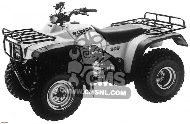 Honda TRX300 FOURTRAX 300 1996 (T) USA parts lists and schematics