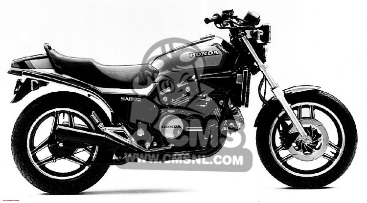 Honda VF700S SABRE 1985 (F) USA CALIFORNIA parts lists and schematics