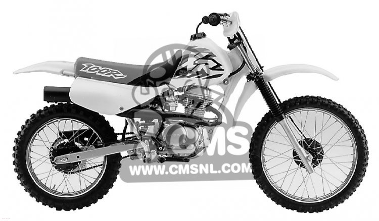 Honda XR100R 1997 (V) USA REAR SHOCK ABSORBER - REAR SHOCK ABSORBER スペア ...