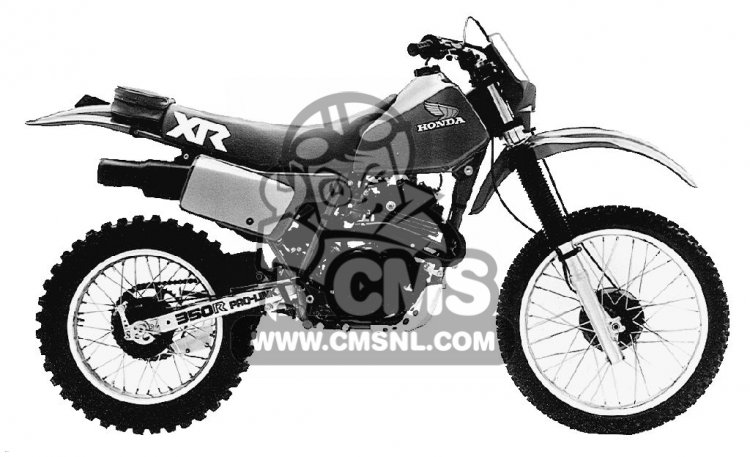 Honda XR350の部品: CMSNLでスペアパーツをオンラインで注文
