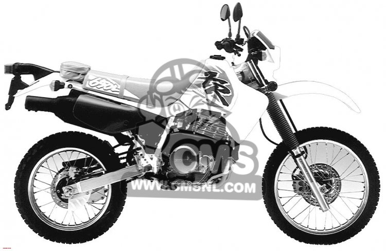 Honda XR650L 1994 (R) USA REAR FENDER - Ersatzteile für REAR FENDER ...