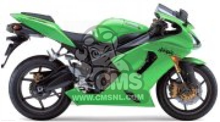 Kawasaki ZX600-N1H NINJA ZX-6RR 2005 EUROPE,MIDDLE EAST,AFRICA,UK,FR ...