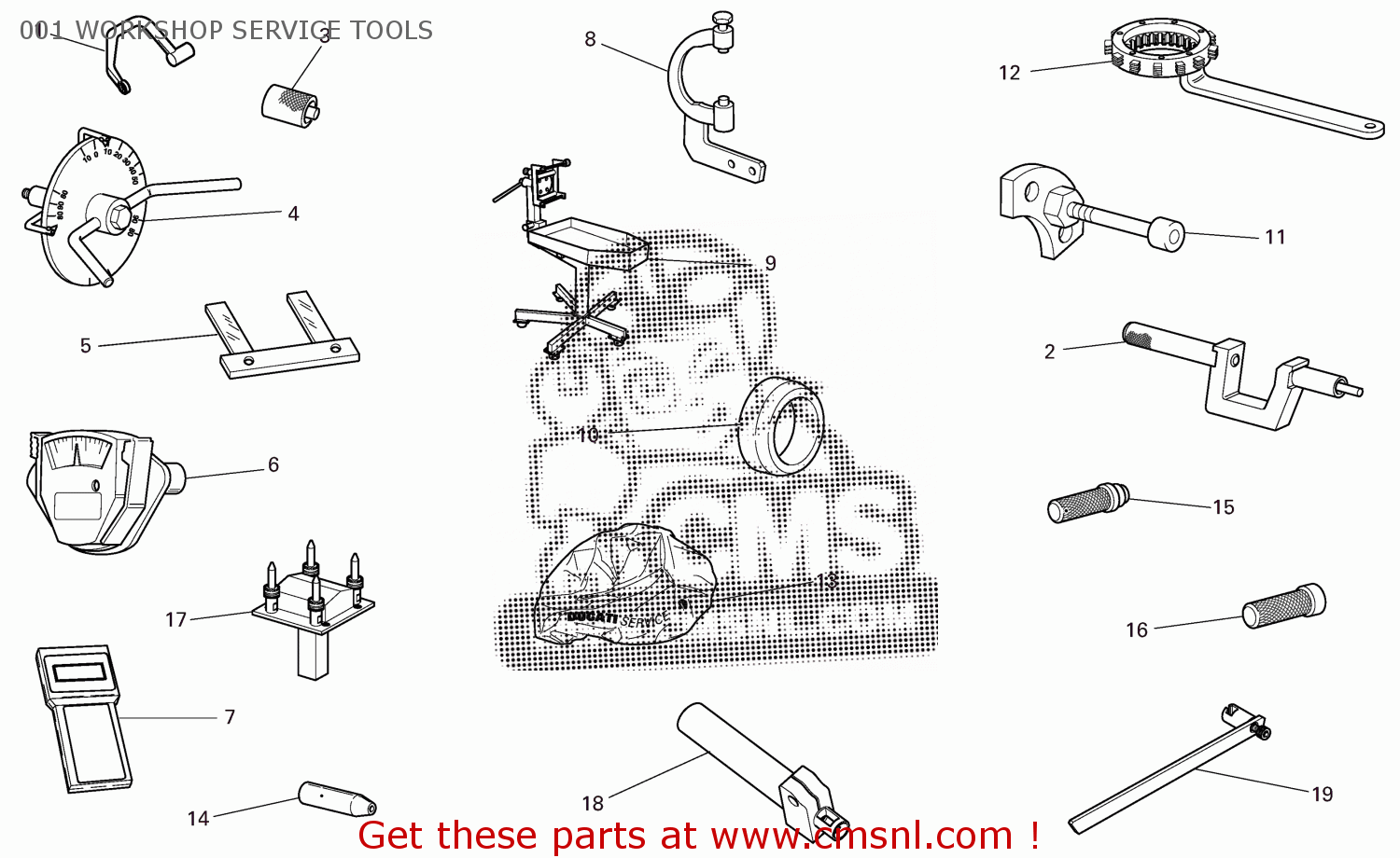 04110551A: Tool To Fit Valve Collets Ducati - buy the 04110551A at CMSNL