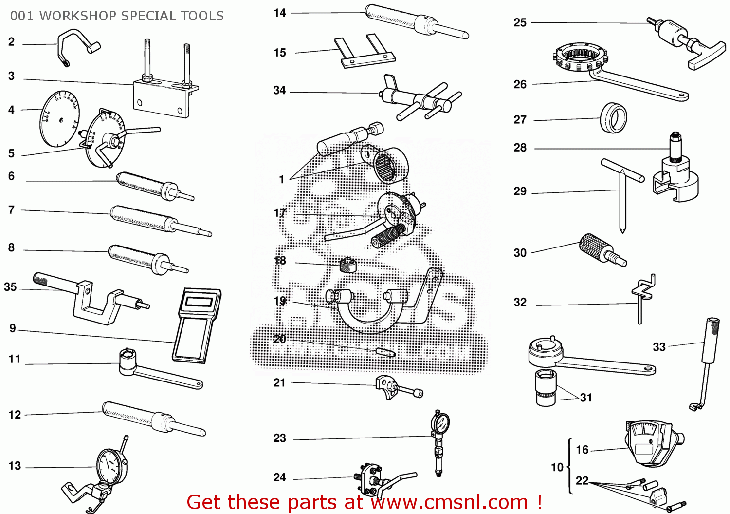 BELT ROLLER TIMING OF TWO-VALVE HEAD for SCGT1000 2010 USA ...