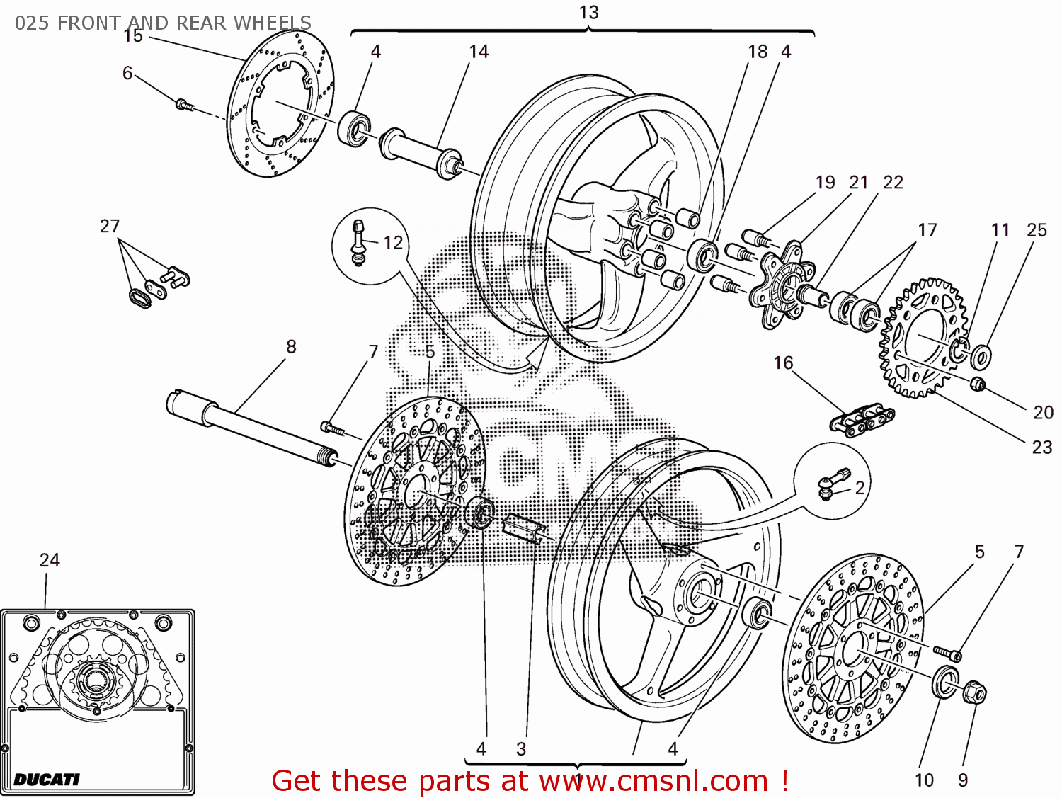 70250451A: Bearing Ducati - buy the 70250451A at CMSNL