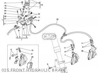 62440122A: Front Brake Pump Ducati - buy the 62440122A at CMSNL