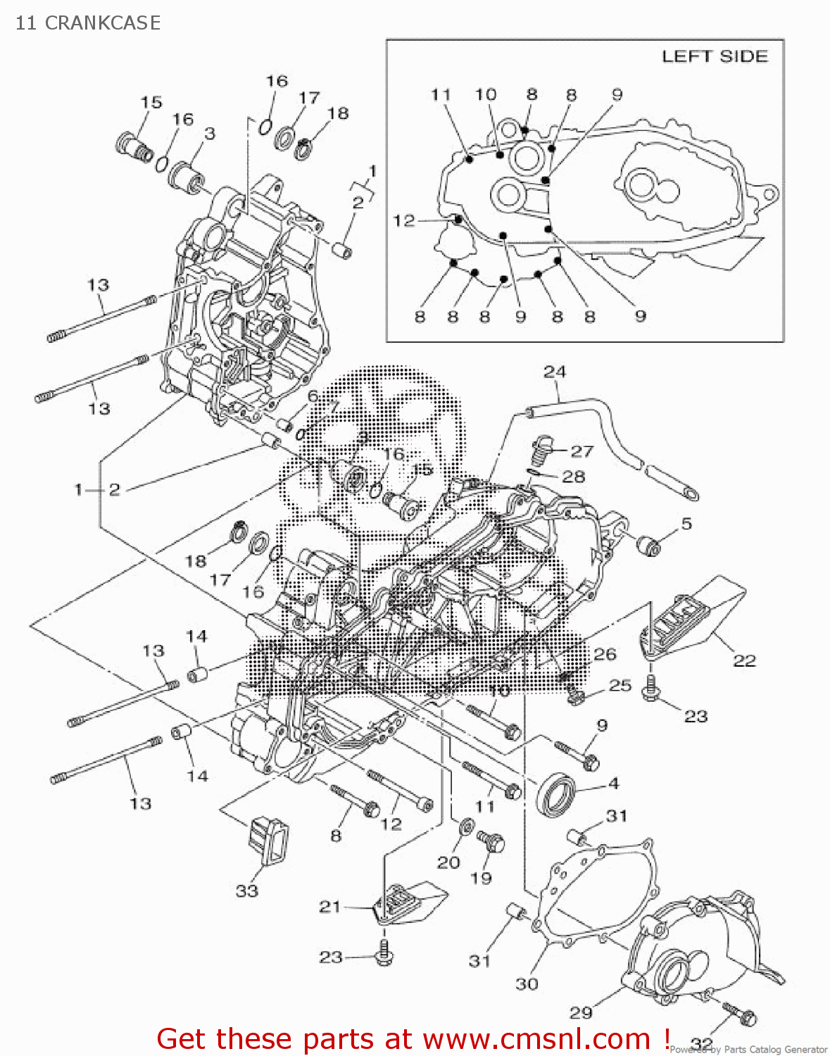 5RU1547510: Duct, Air Yamaha - buy the 5RU-15475-10 at CMSNL