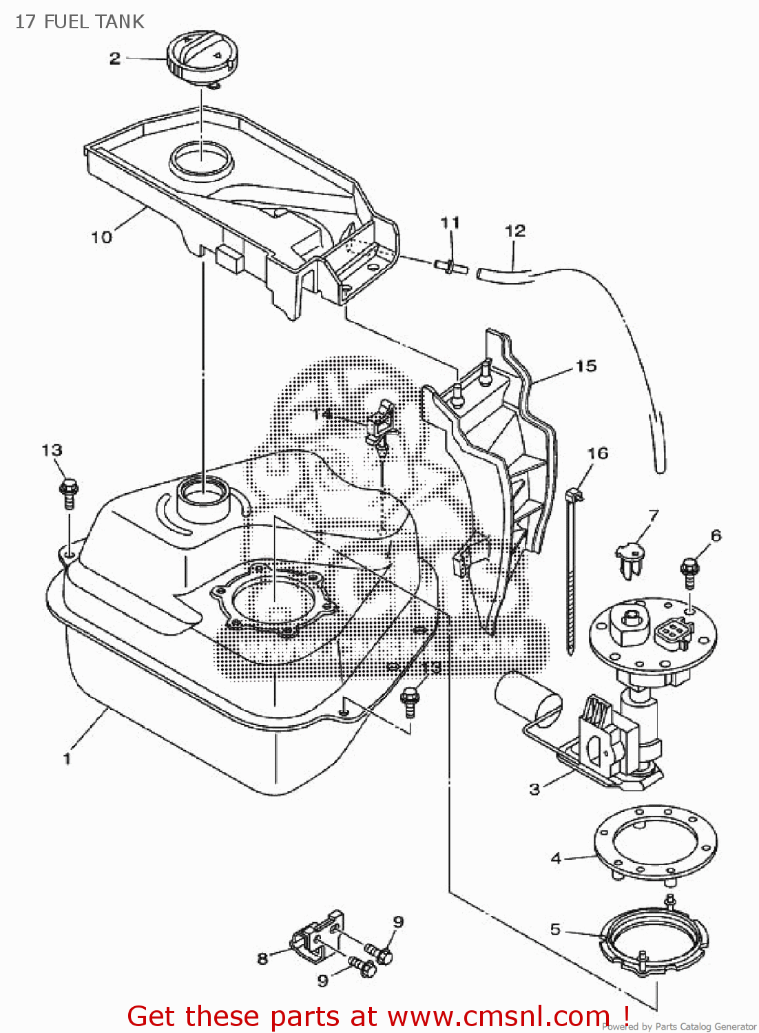 52PF414G00: Seal Yamaha - buy the 52P-F414G-00 at CMSNL
