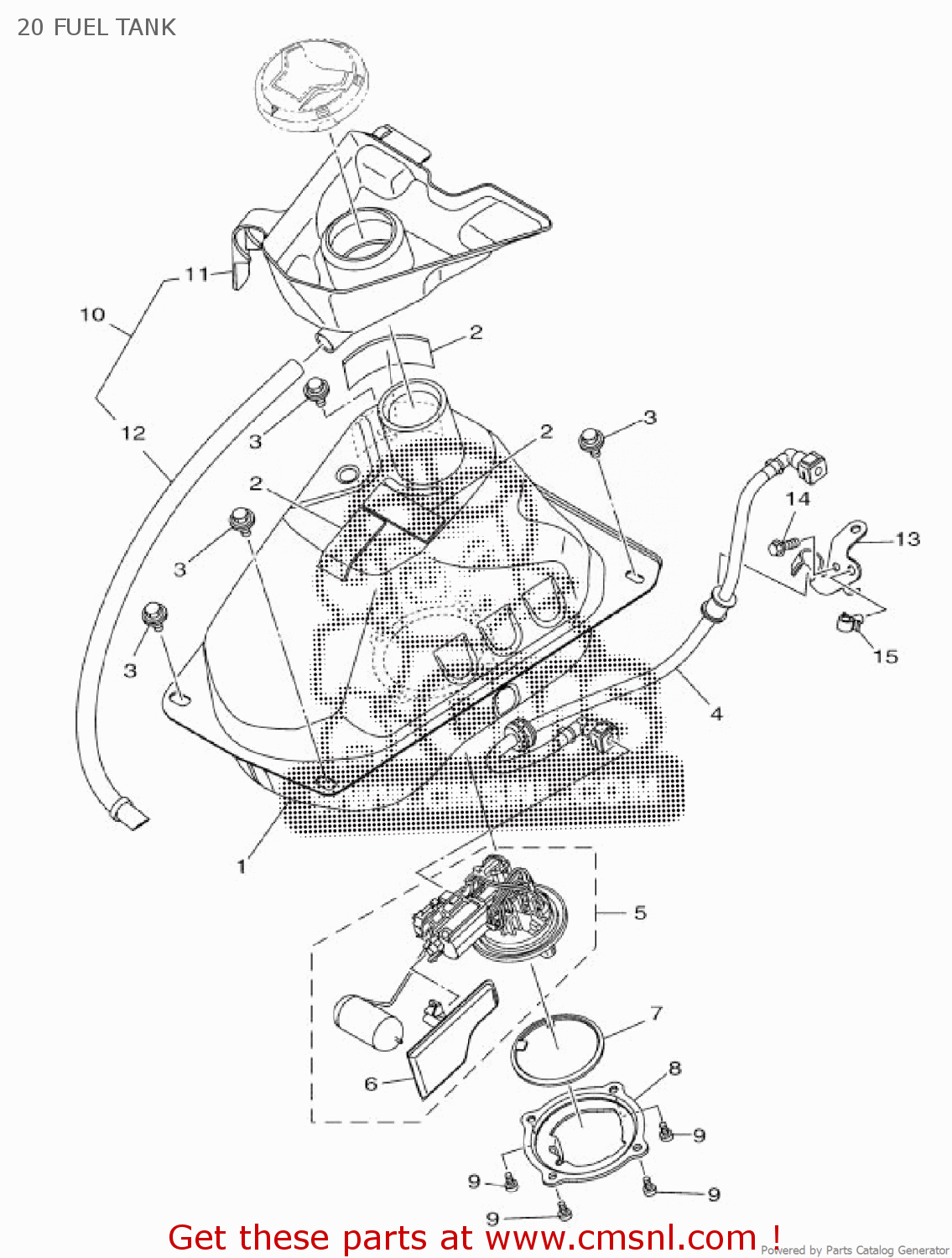 5D9F414G00: Seal Yamaha - buy the 5D9-F414G-00-00 at CMSNL