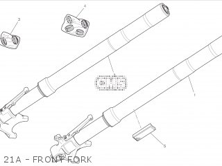 34420701A: Fork Leg Assy, Right Ducati - buy the 34420701A at CMSNL