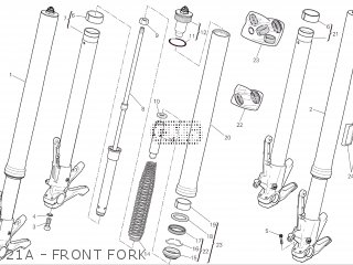34520694A: Fork Leg Assy, Left Ducati - buy the 34520694A at CMSNL