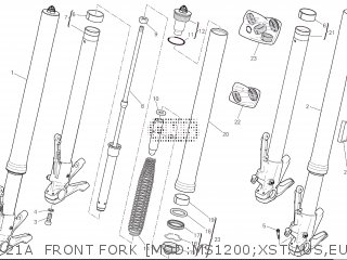 34921941A: Front Fork Overhaul Set Ducati - buy the 34921941A at CMSNL