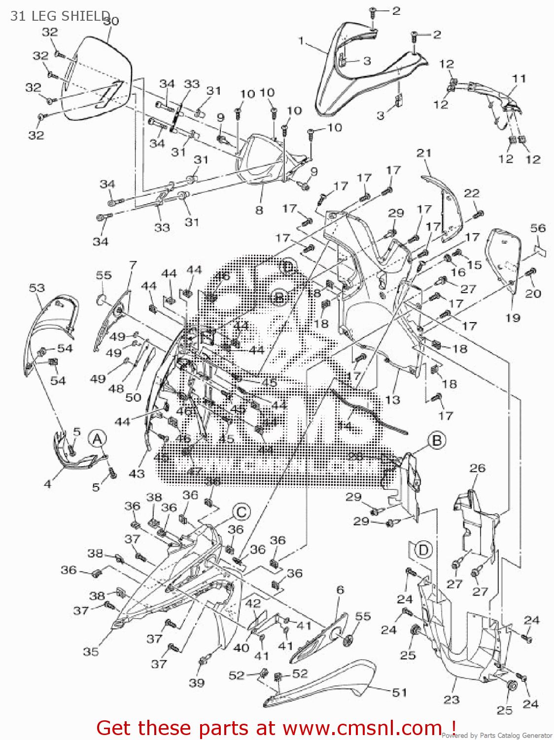 2CMF339100P0: Panel, Front Yamaha - buy the 2CM-F3391-00-P0 at CMSNL