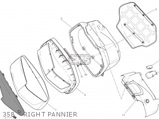 69822413A: Pannier Lock Kit R.h. Ducati - buy the 69822413A at CMSNL