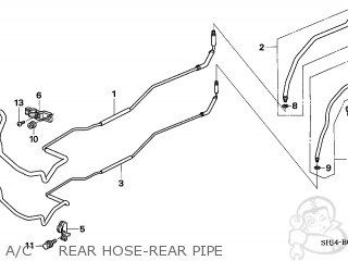 80364SHJA00: Clamp A,aircon Pi Honda - buy the 80364-SHJ-A00 at CMSNL