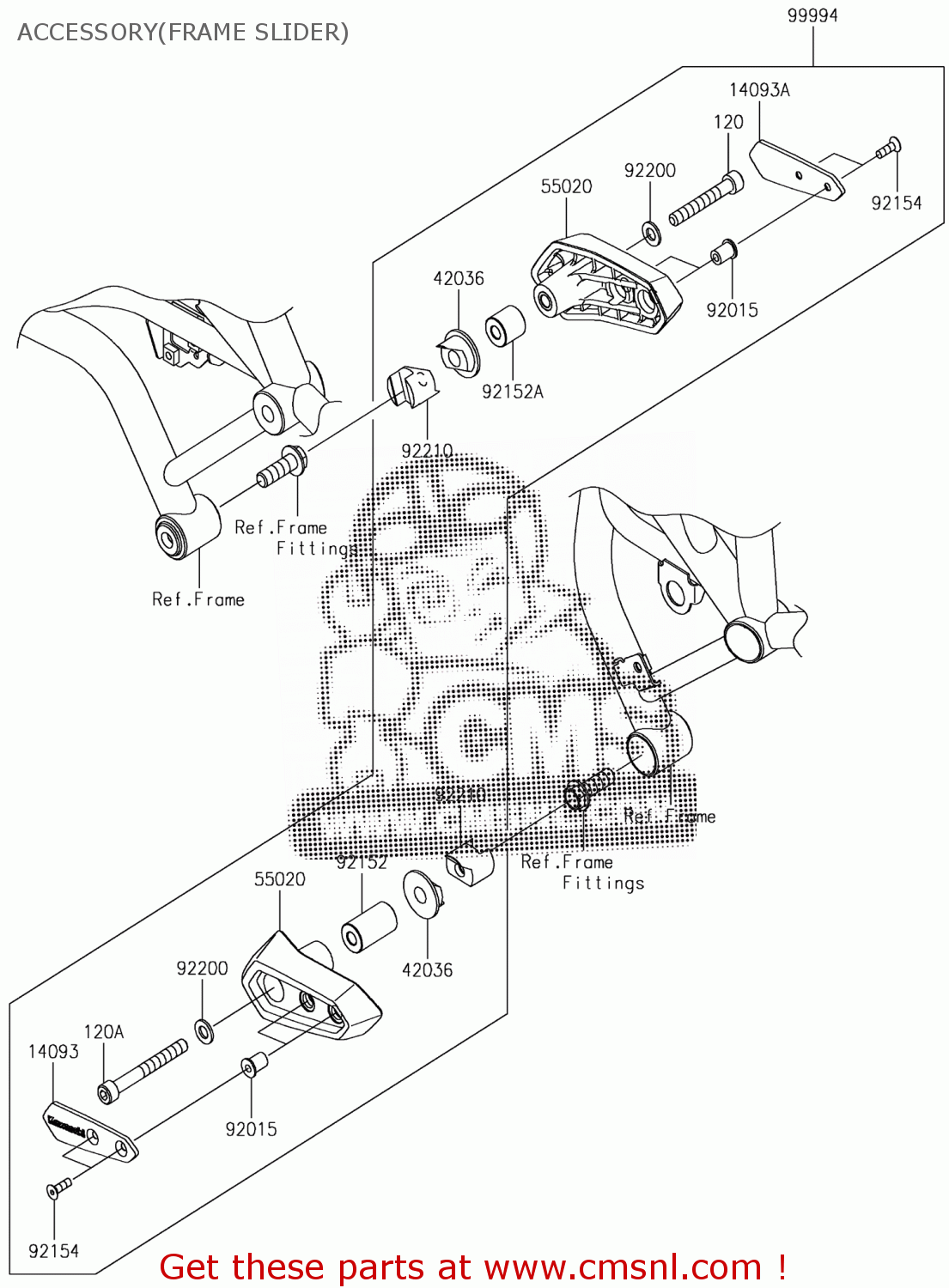 921522452: Collar Kawasaki - buy the 92152-2452 at CMSNL