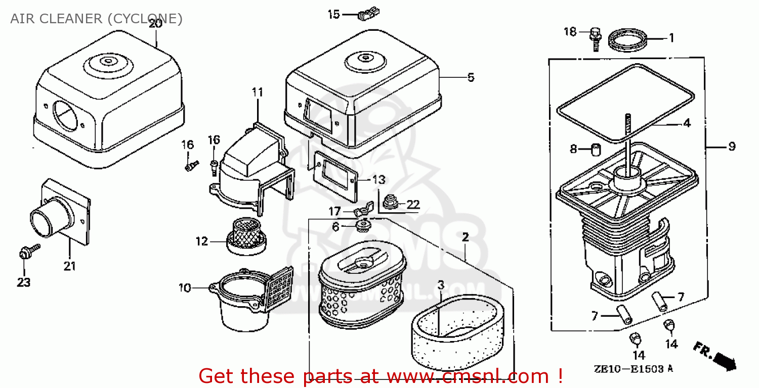 ELBOW COMP,AIR/C for GX160\QXC9\14ZH80E9 - order at CMSNL